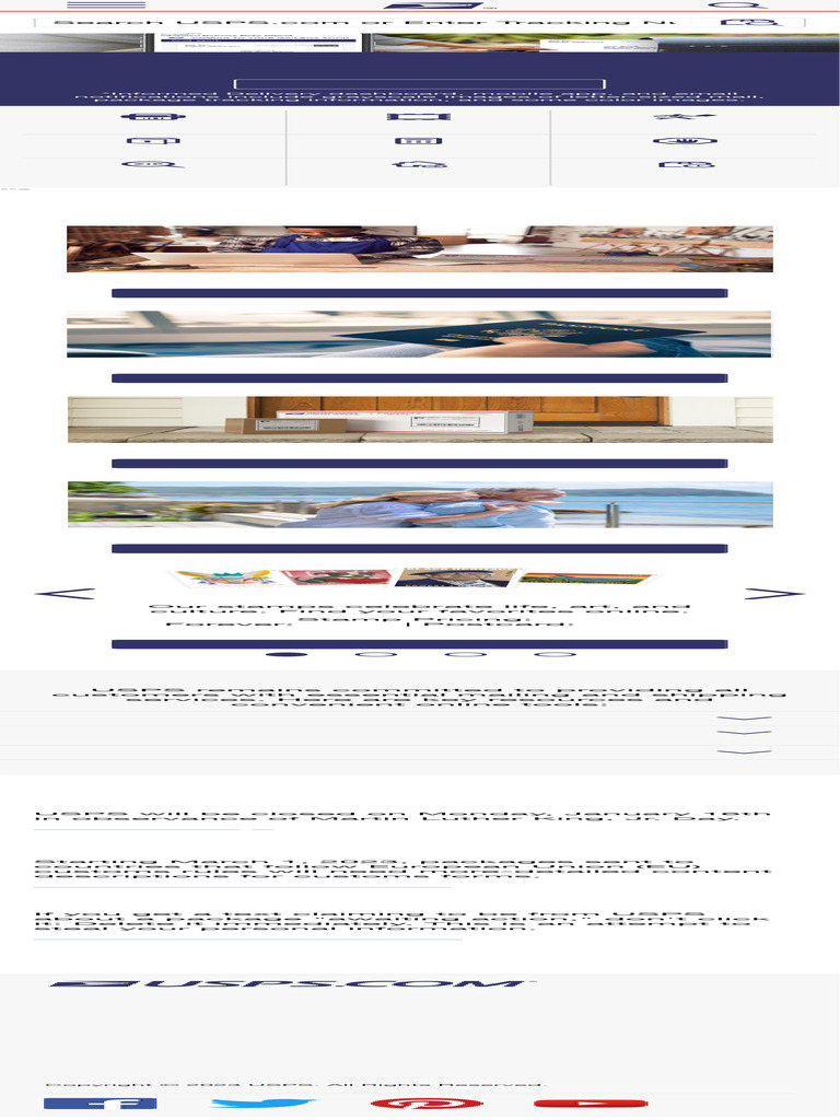 USPS Services and Tools Overview | PDF