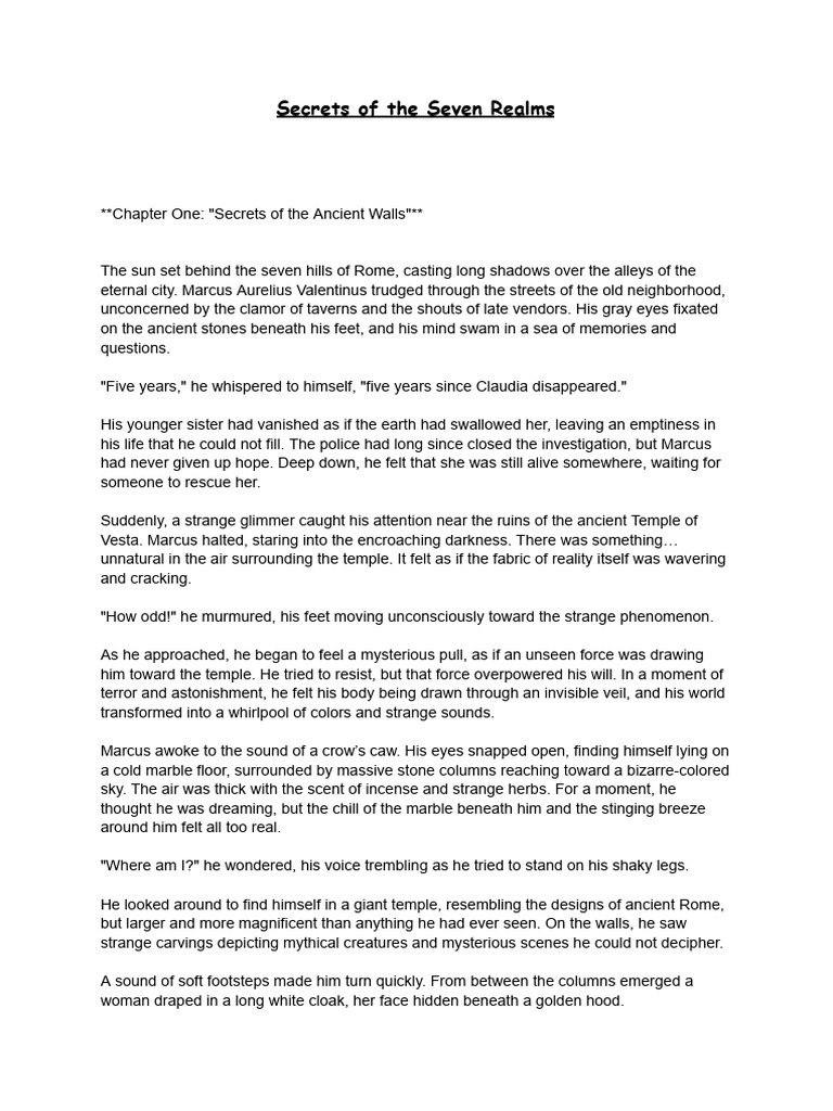 Secrets of The Seven Realms | PDF