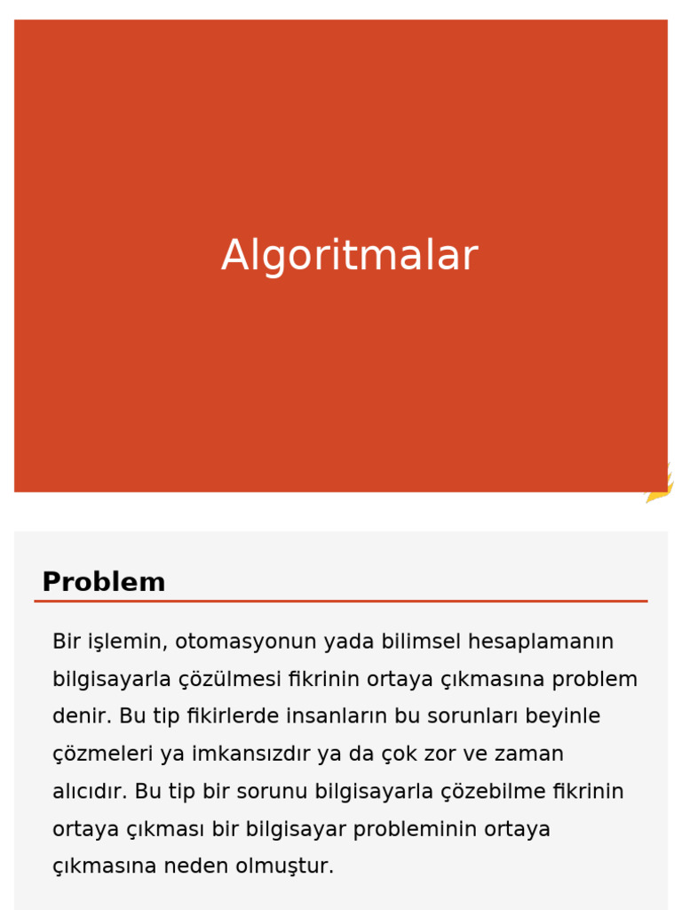 Algoritmalar | PDF