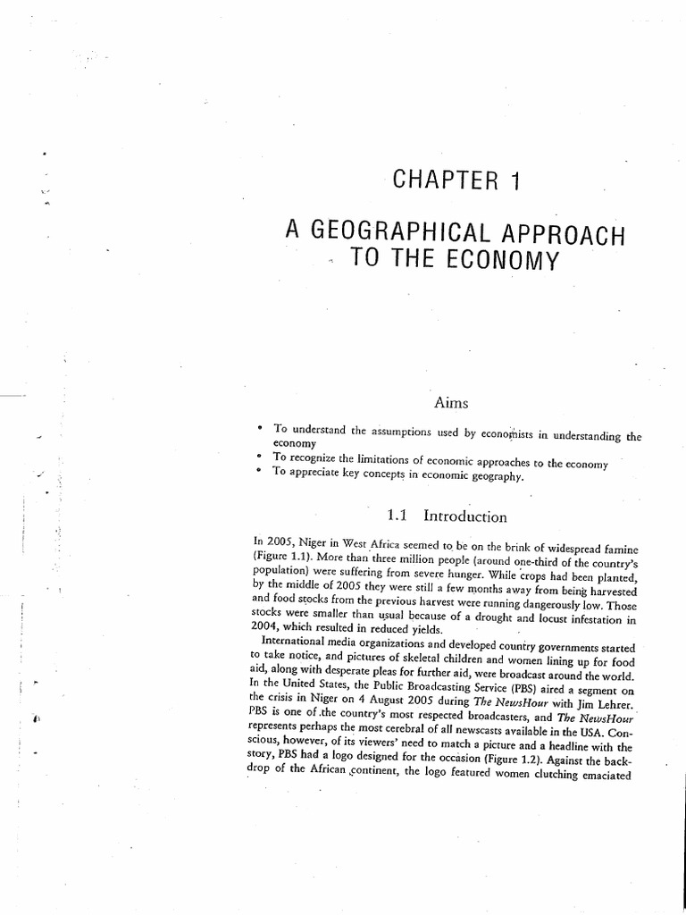 World Economic Geography-Textbook | PDF