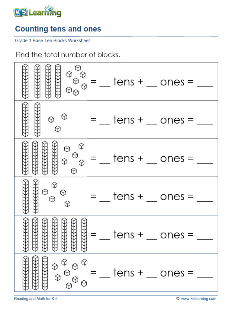 Counting Ten and Ones 2 | PDF