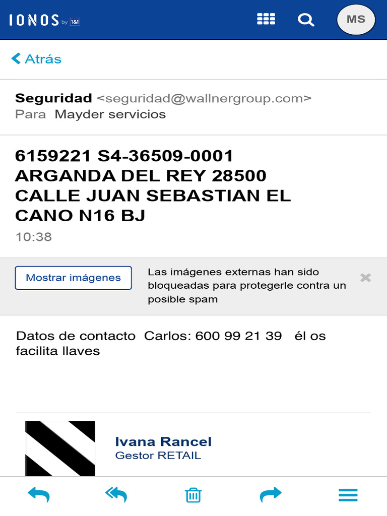 Contacto y Servicios de Mayder | PDF