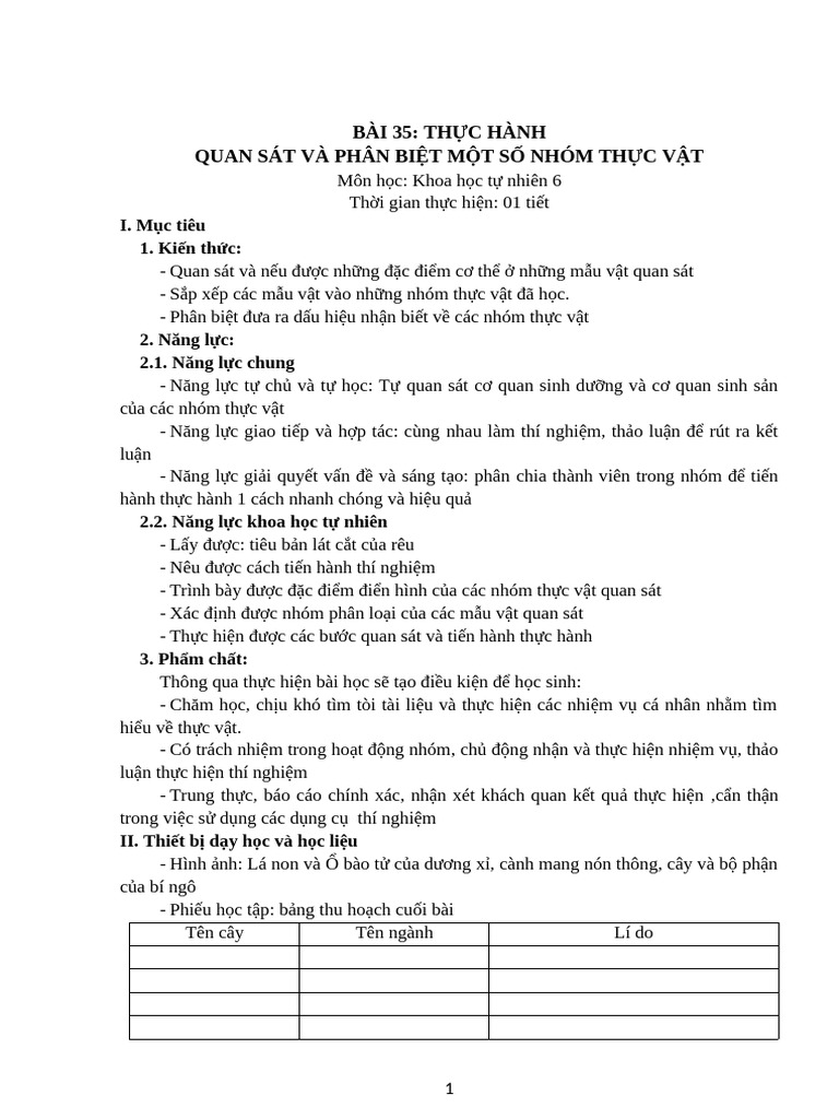 KNTT_CH7_BAI35_TH QS PHAN BIET MOT SO NHOM THUC VAT | PDF