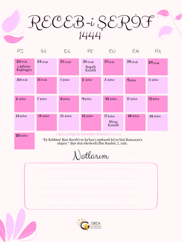 Recep-Ayi-cizelge-ve-hedeflerim | PDF