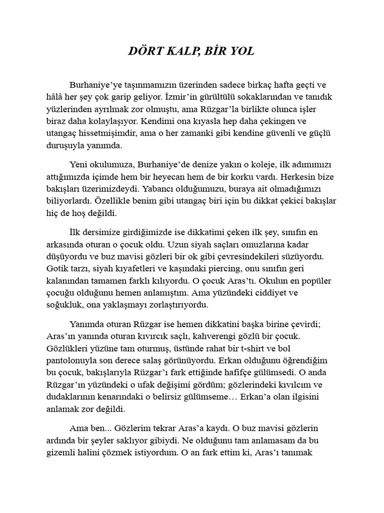 Dört Kalp, Bir Yol | PDF