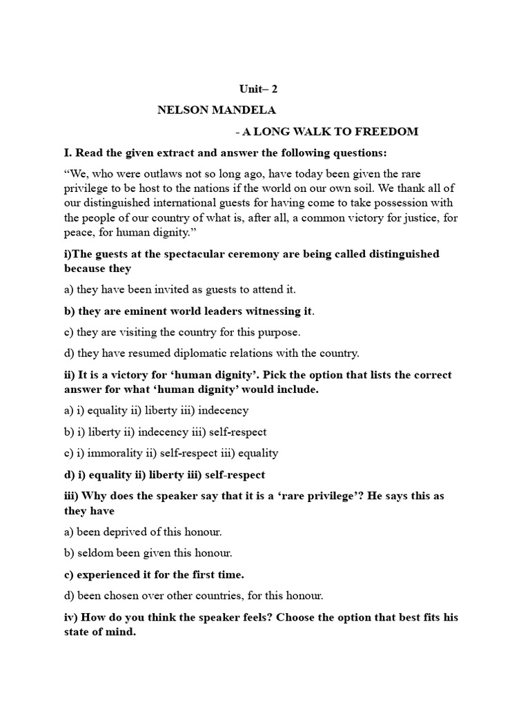 Mandela's Legacy: Humanity Over Wealth | PDF | Nelson Mandela | Apartheid