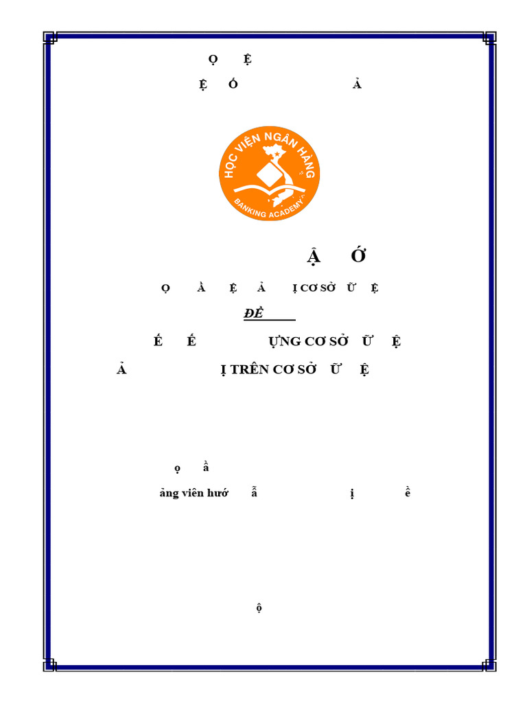 BÁO-CAO-HQT_CSDL-QUẢN-LÝ-SIÊU-THỊ (1) | PDF