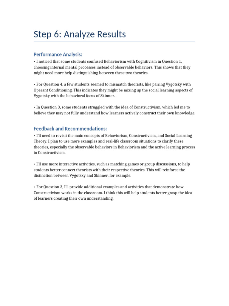 Analyze Results Quizalize | PDF