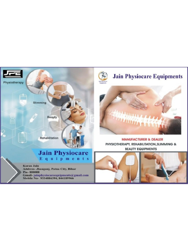 Cataloguejain Physiocare Equipments | PDF
