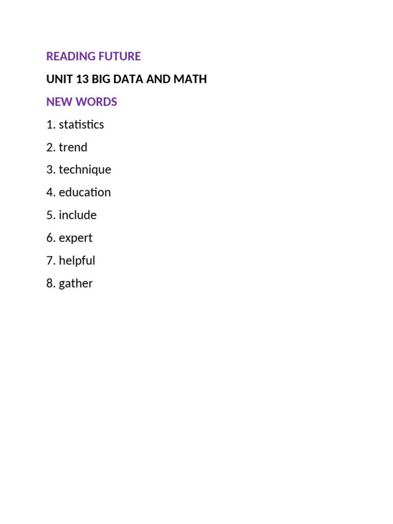 Big Data and Math in Education | PDF
