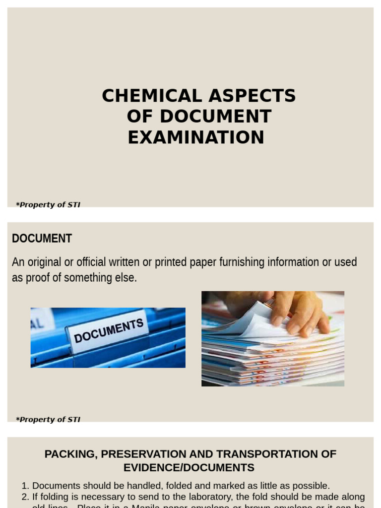 8chemical Aspects of Document Examination | PDF | Paper | Materials