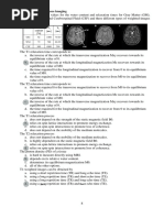 MRI Imaging Parameters Guide | PDF | Signal To Noise Ratio | Sampling ...