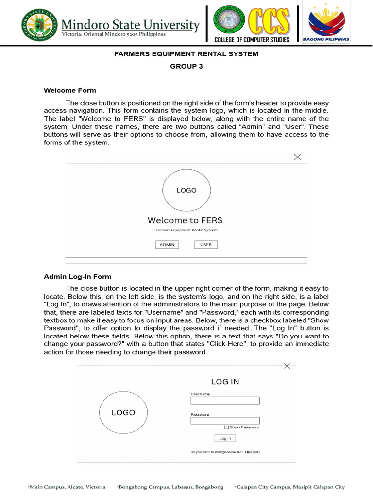 Wireframe-Group3 | PDF | User (Computing) | Login