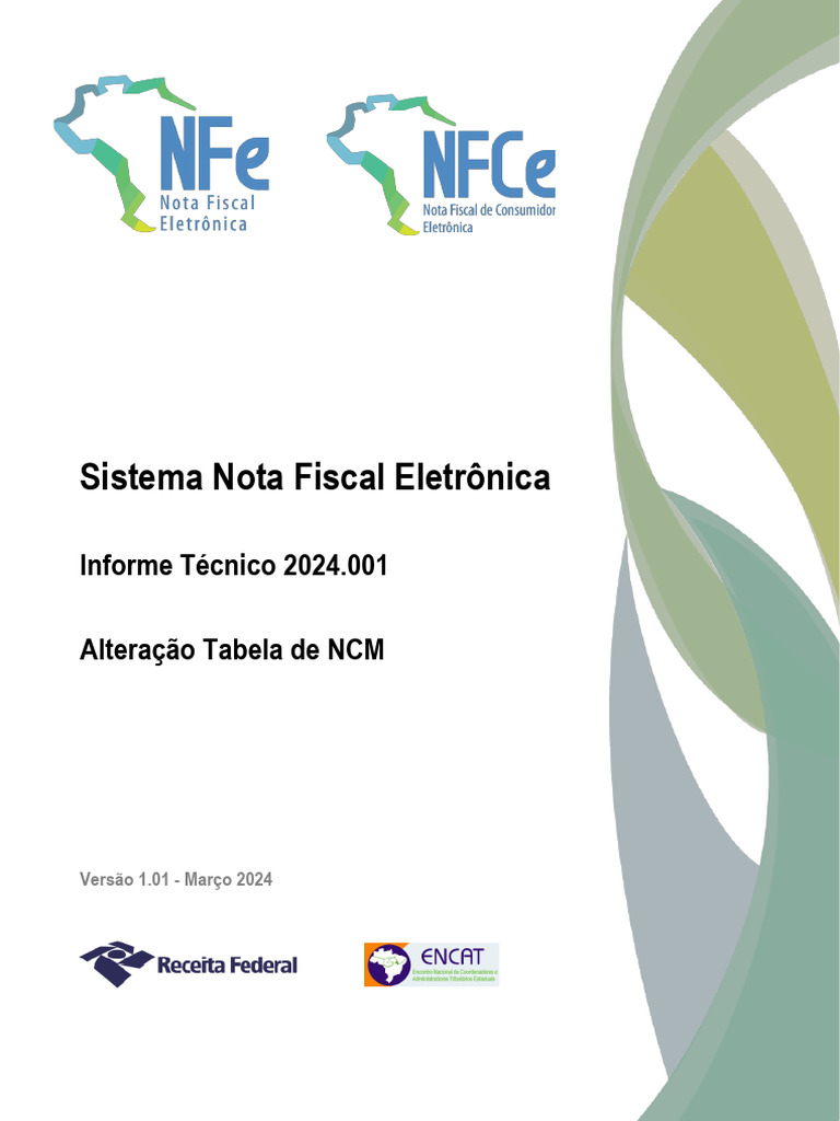 IT2024.001v1.01 - Atualiza Tabela de NCM | PDF | Informática