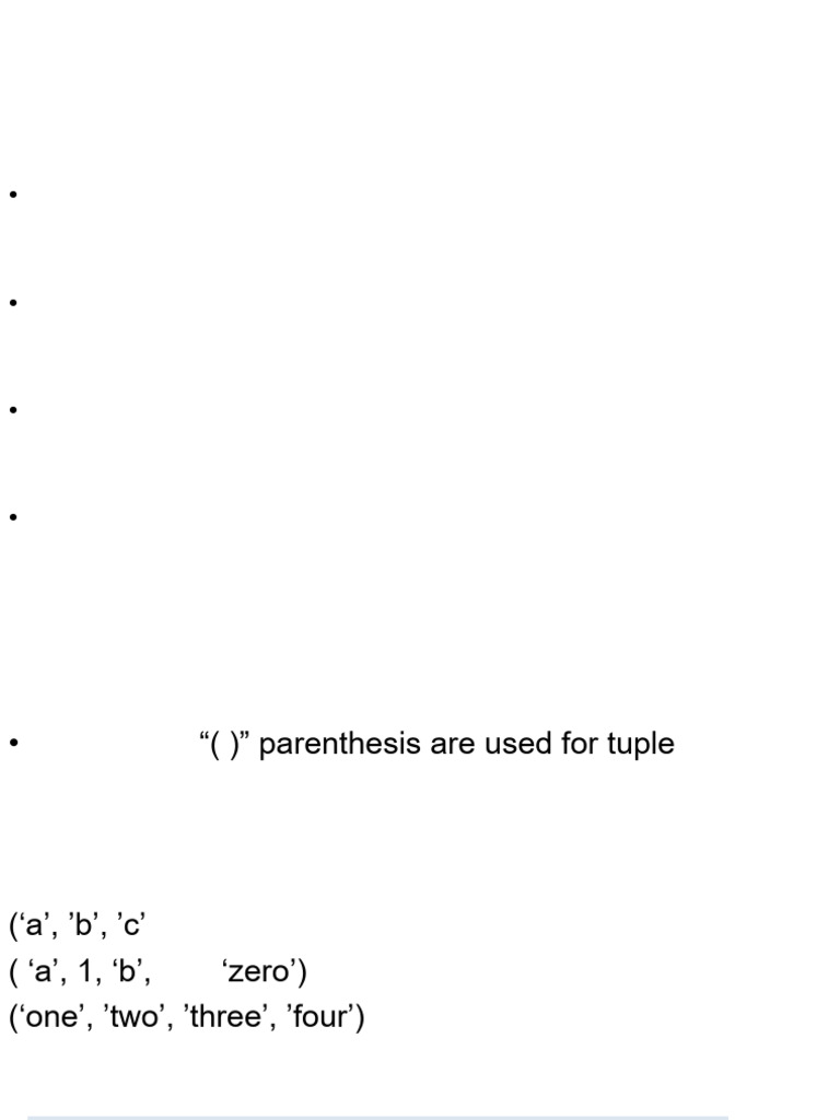tuples 8 | PDF | String (Computer Science) | Data Type