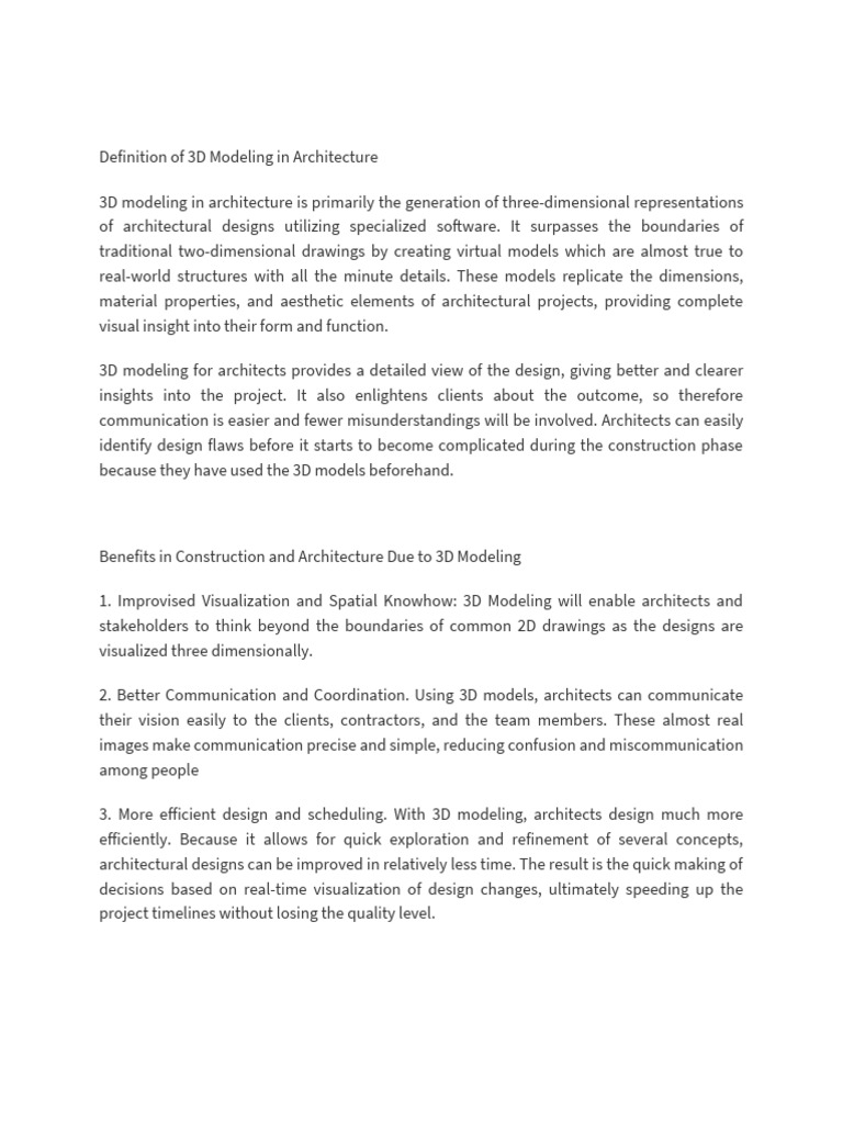 RSW Sa VT | PDF | 3 D Modeling | 3 D Computer Graphics