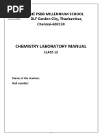 Grade 12th - Chemistry Practical | PDF | Titration | Chemistry