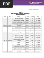 IGCSE Exam Timetable November 2025 Updated | PDF
