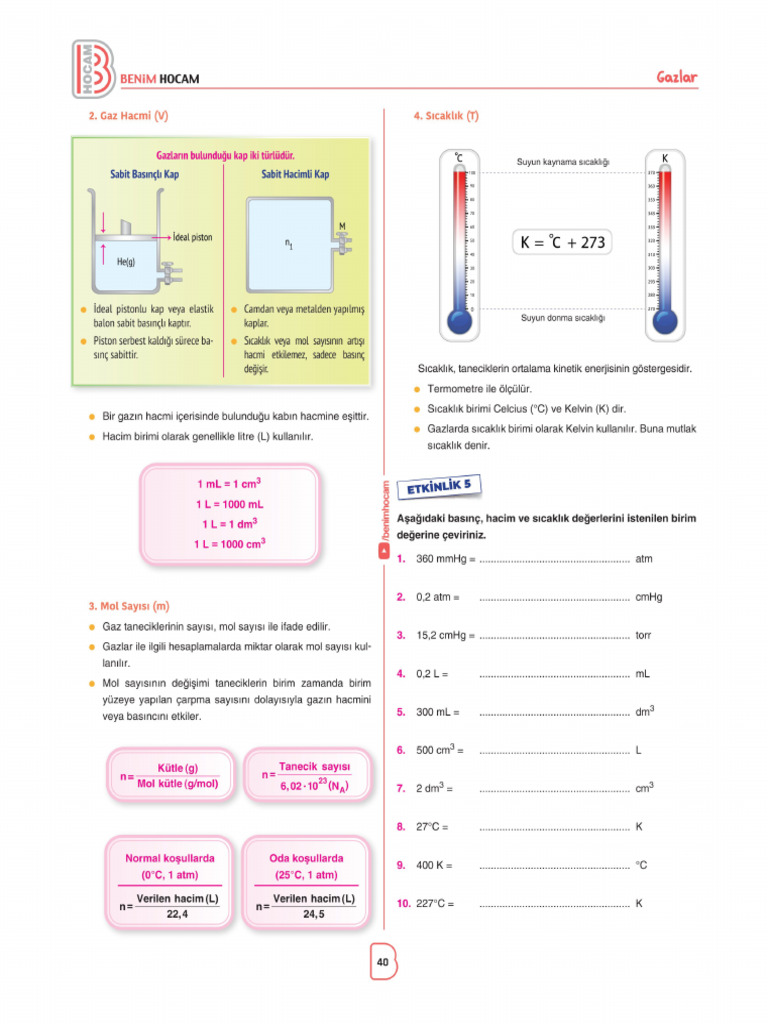 (Ayrılmış) @tgdenemeleriv2 2025 BENİM HOCAM AYT KİMYA VDK - 40 | PDF