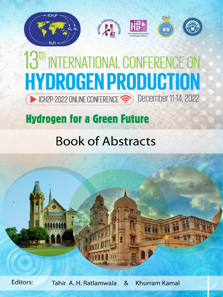 ICH2P 2022: Hydrogen Production Conference | PDF | Fuel Cell | Hydrogen