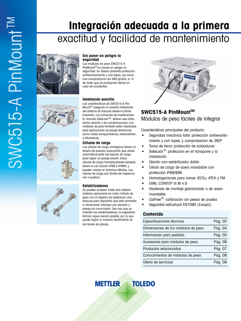 SWC515 A PinMount - ES | PDF