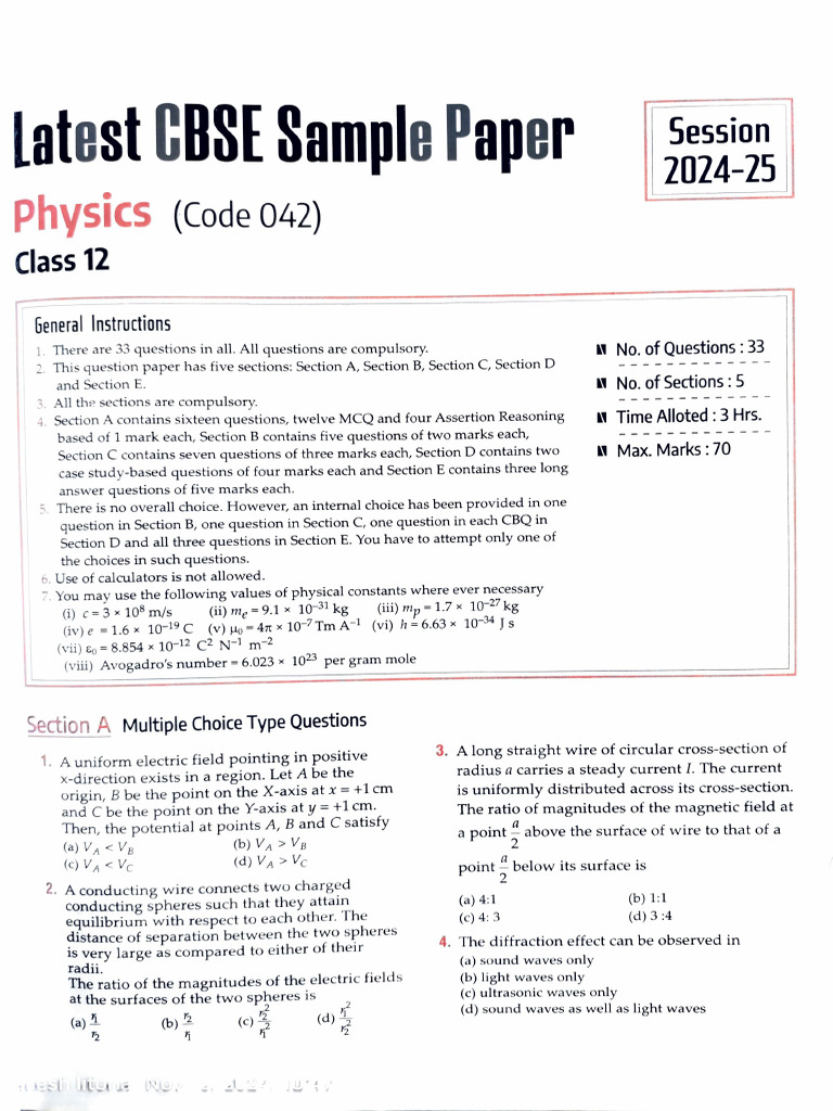 MODEL PAPER | PDF