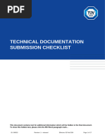 MDR Technical Documentation Checklist | PDF | Packaging And Labeling ...