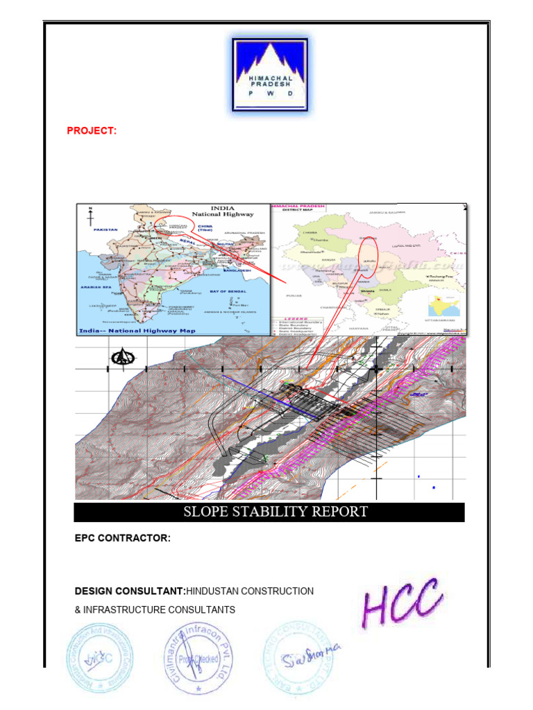 Slope Stability Report | PDF | Geotechnical Engineering
