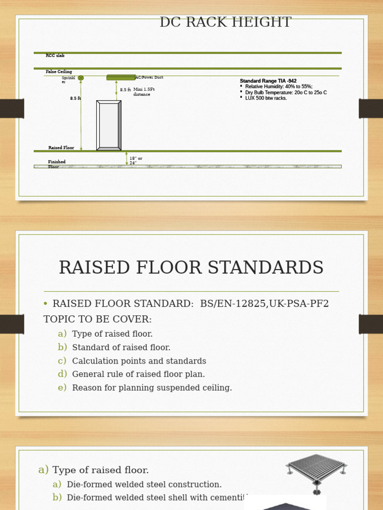 Summary TIA Standards DATA Centre | PDF