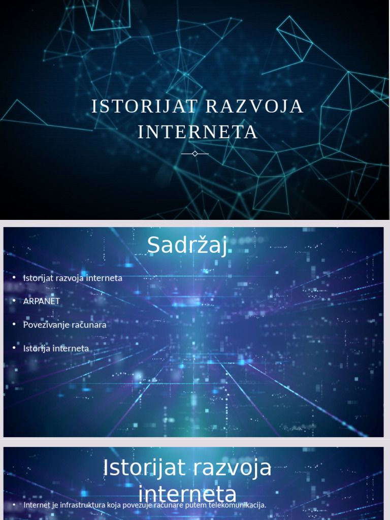 Istorijatrazvoja Interneta | PDF