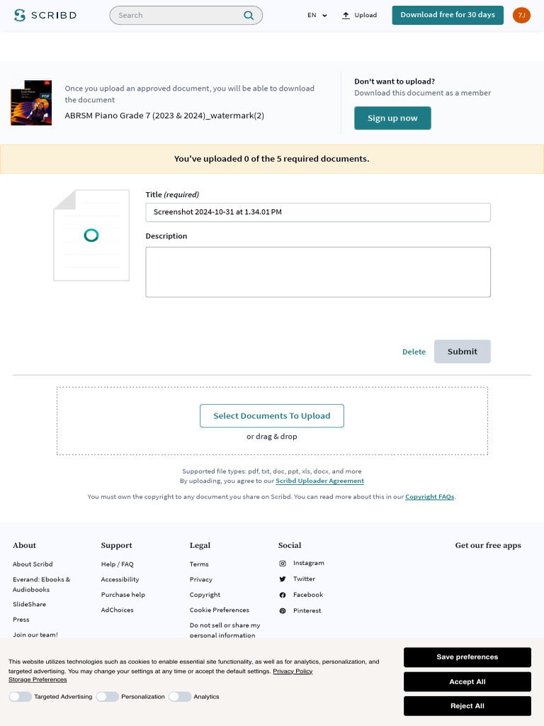 Screenshot 2024-12-15 at 5.13.29 PM | PDF | Scribd | World Wide Web