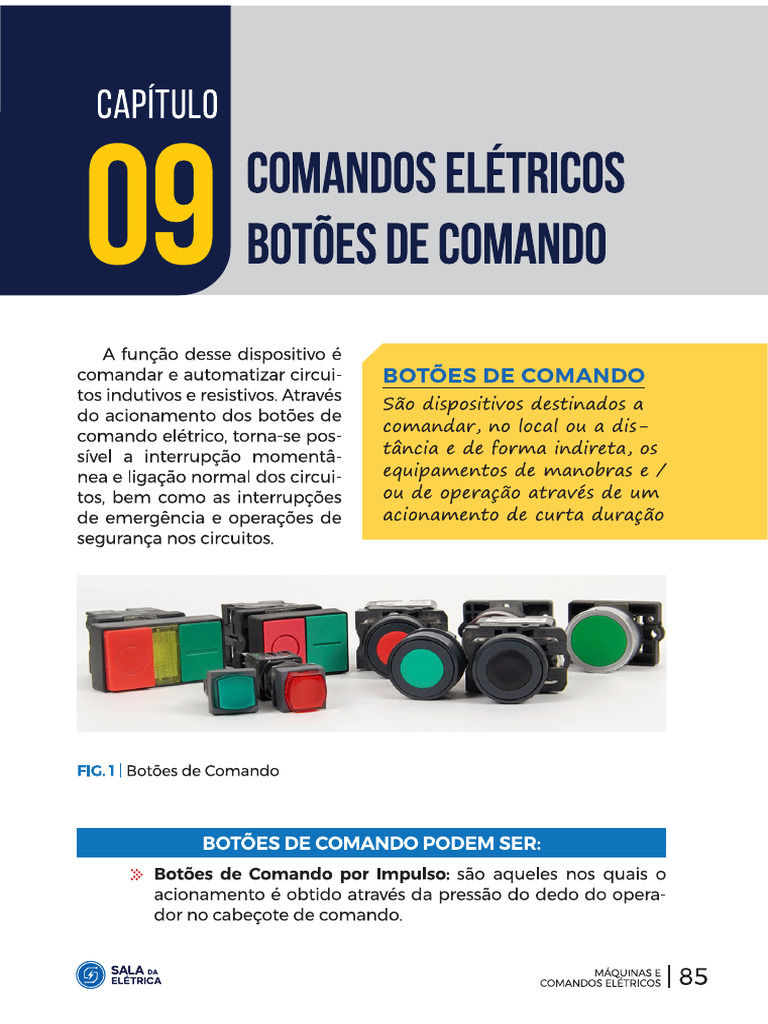 Cap9 - Botões de Comando | PDF