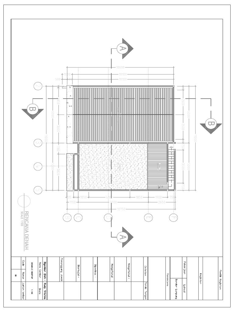 7. Renc. Denah LT. Rooftop | PDF