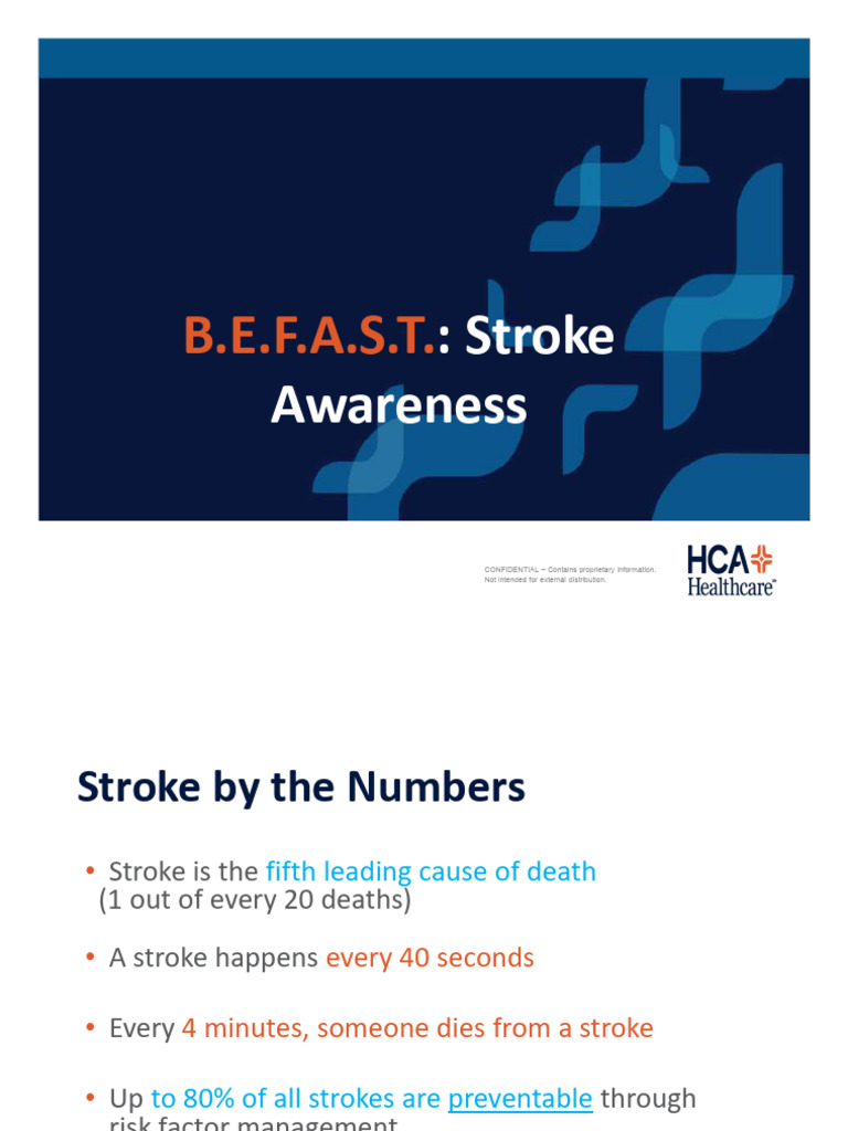 BEFAST 2-23 (1) | PDF | Stroke | Cardiovascular Diseases