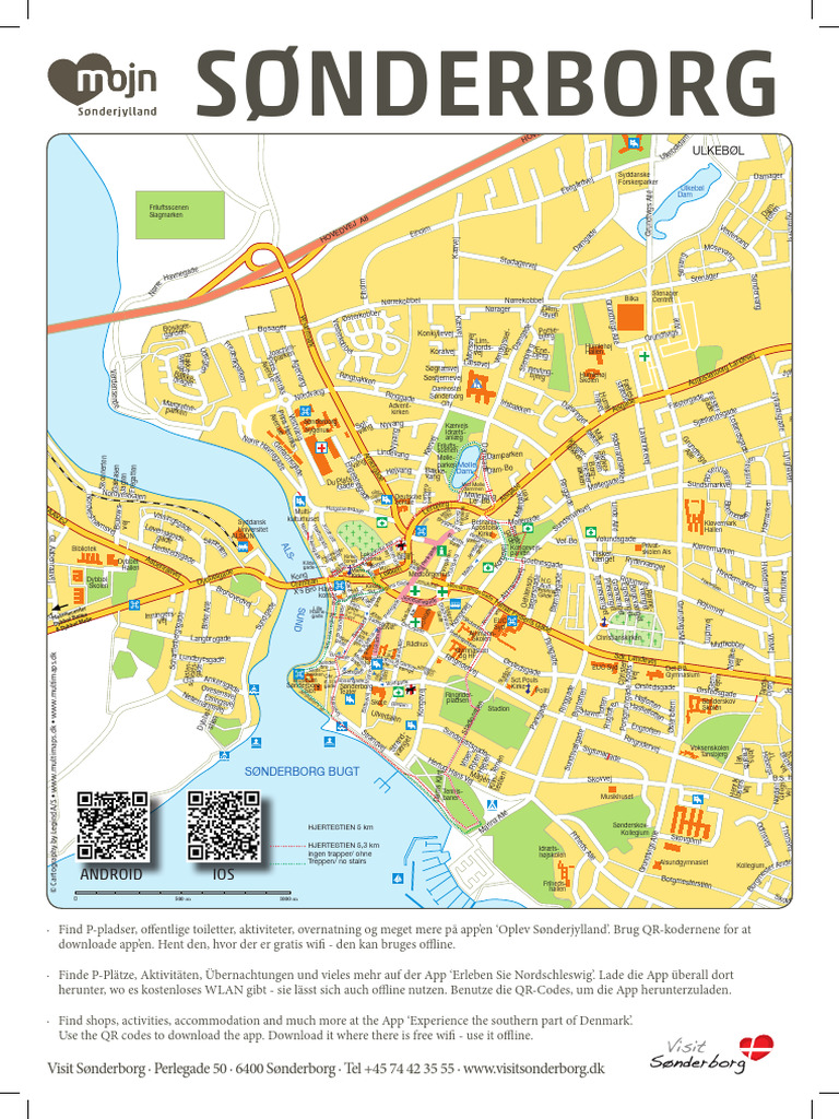 Danmark .Sønderborg Bykort | PDF