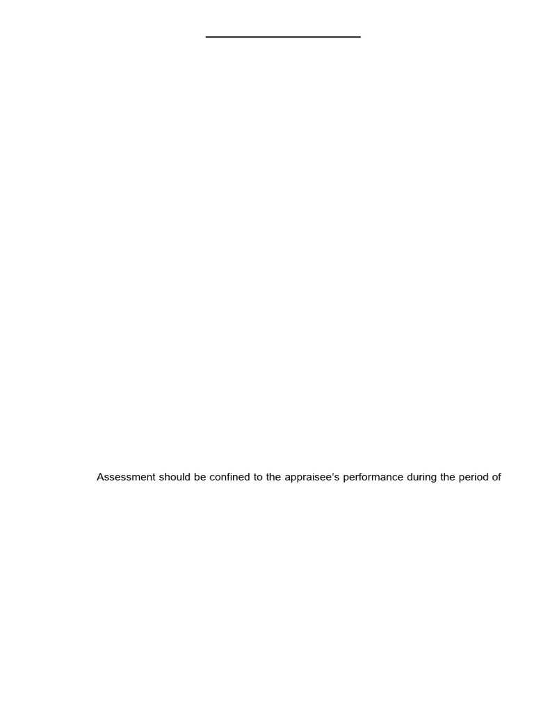 Re Revised - Instructions APAR | PDF | Performance Appraisal | Justice