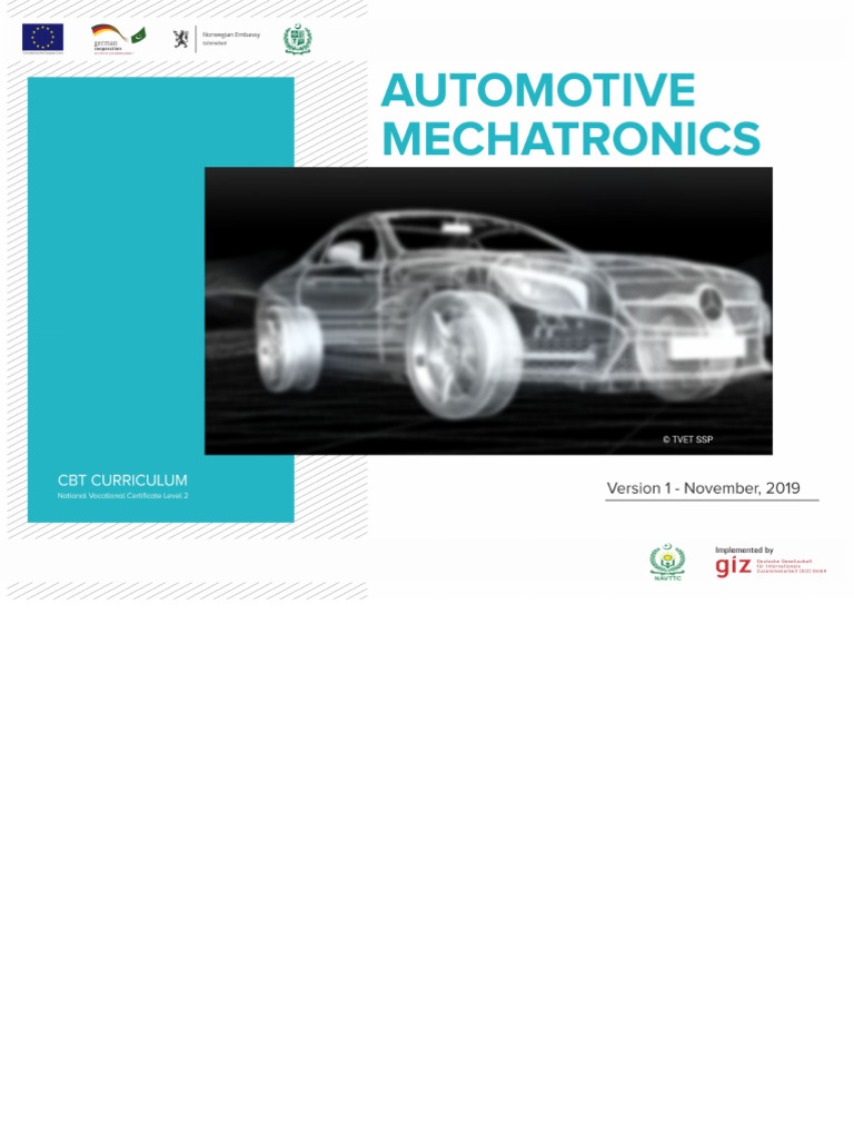Curriculum-Automotive Mechatronics-Level-II | PDF | Occupational Safety ...