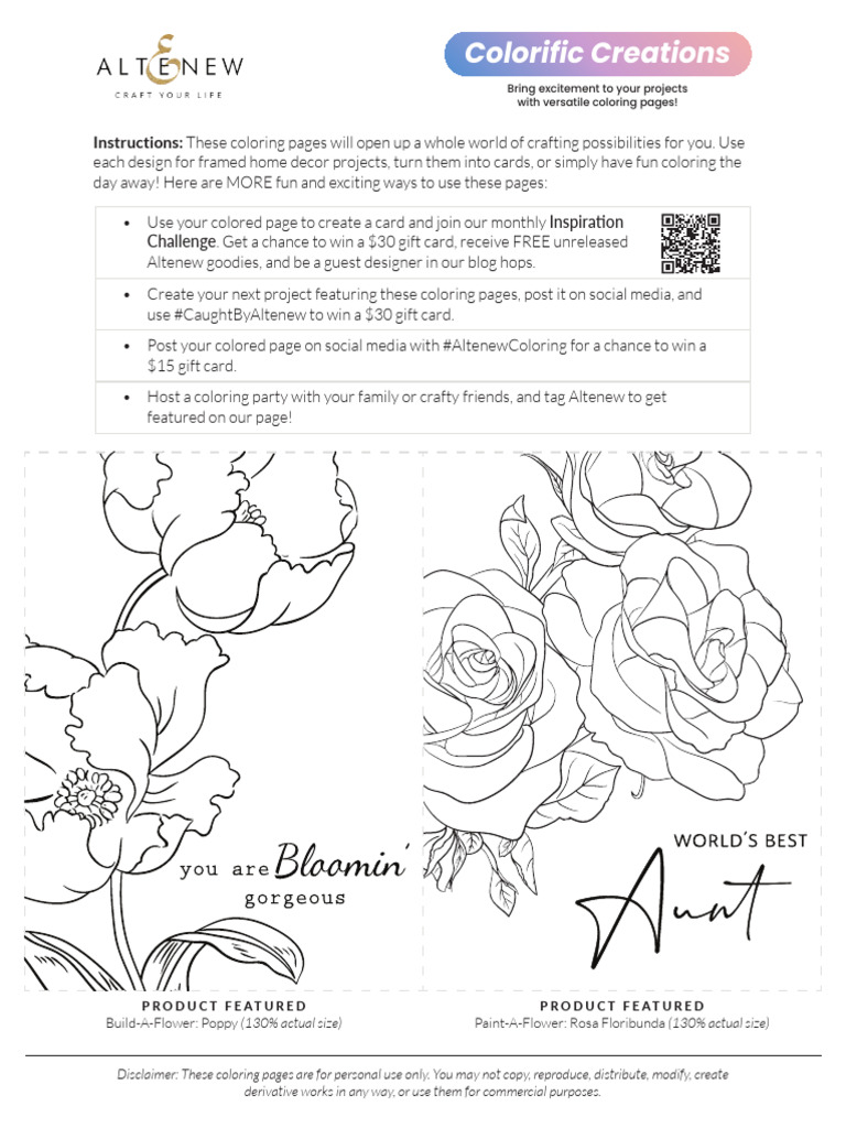 Creative Uses for Coloring Pages | PDF