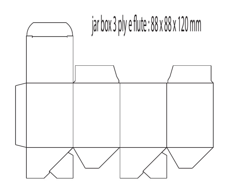500 ML Ghee Jar - Carton KLD | PDF