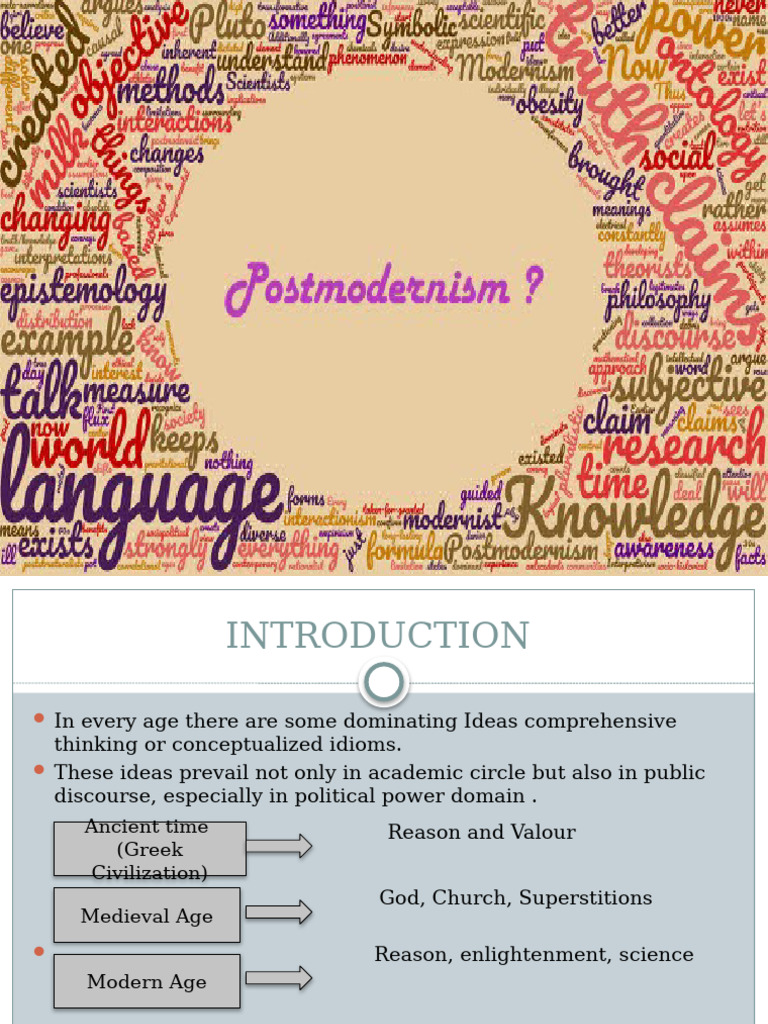 Postmodernism (2) | PDF | Postmodernism | Age Of Enlightenment