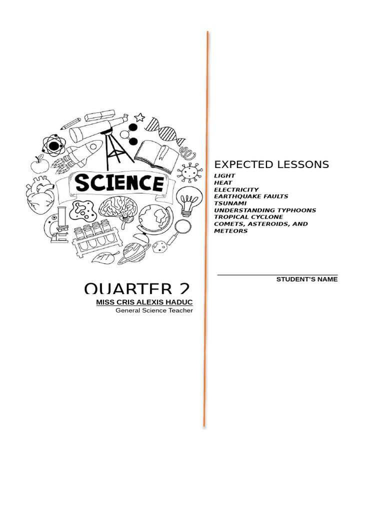 QUARTER 2-science 8 | PDF | Meteoroid | Tropical Cyclones
