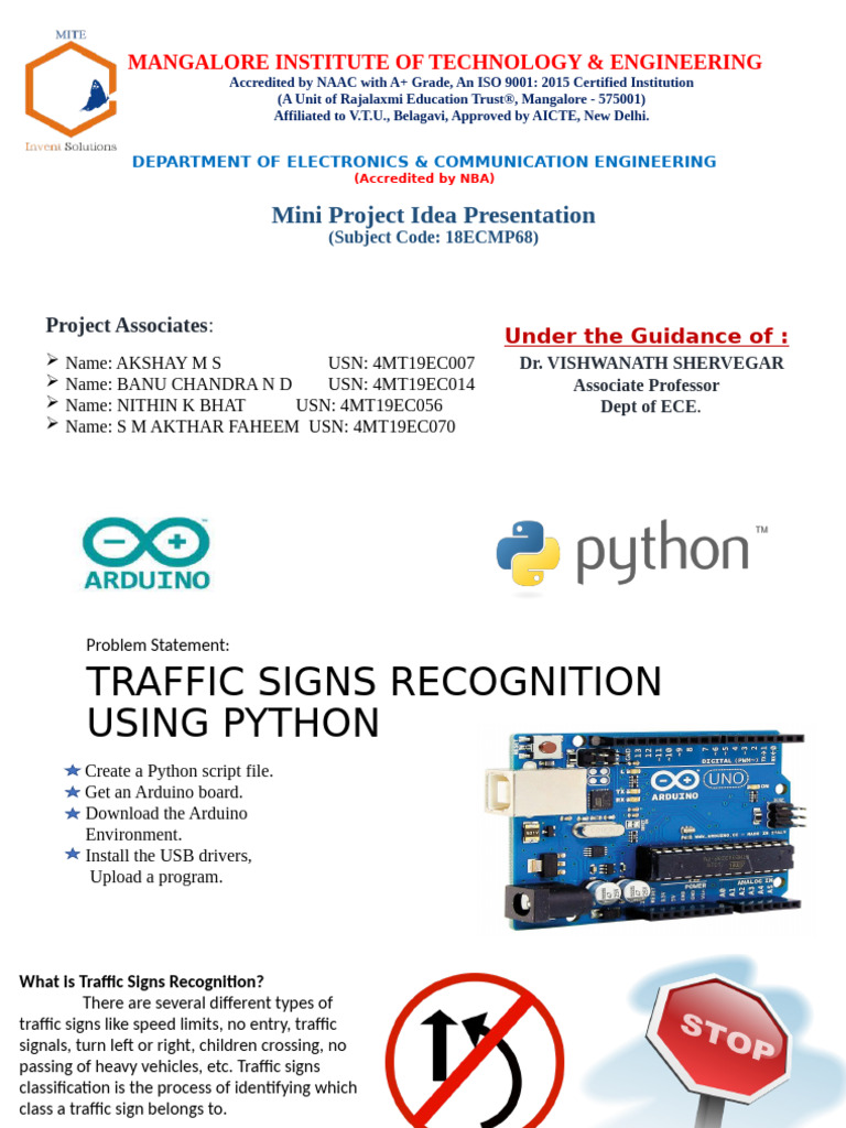 Mini Project Idea Presentation | PDF | Image Segmentation | Computing