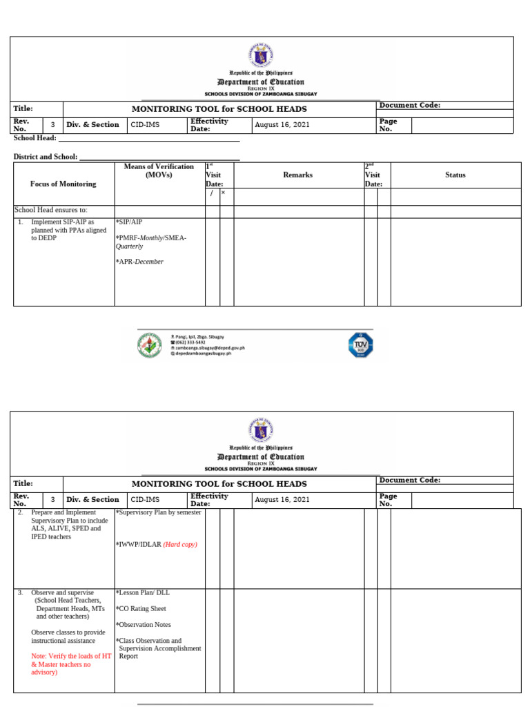 CID Monitoring Tool FORM-4-SY-2021-2022-as-of-SEPT.-2-2021 | PDF ...