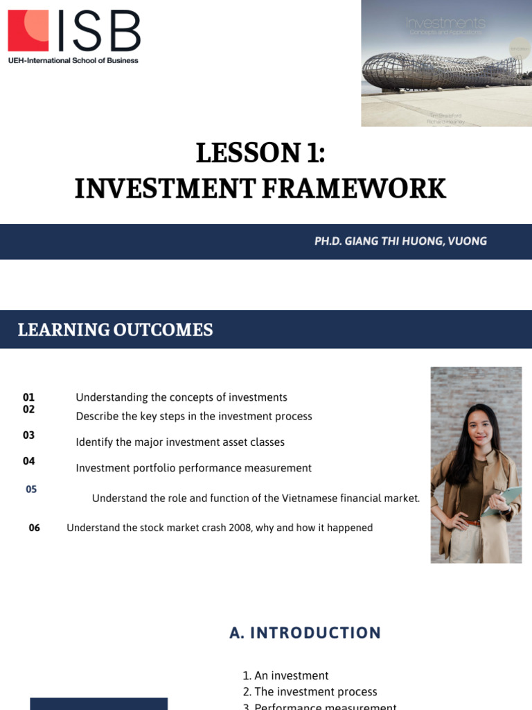 Lesson 1-8 Invesment Framework | PDF | Investing | Order (Exchange)