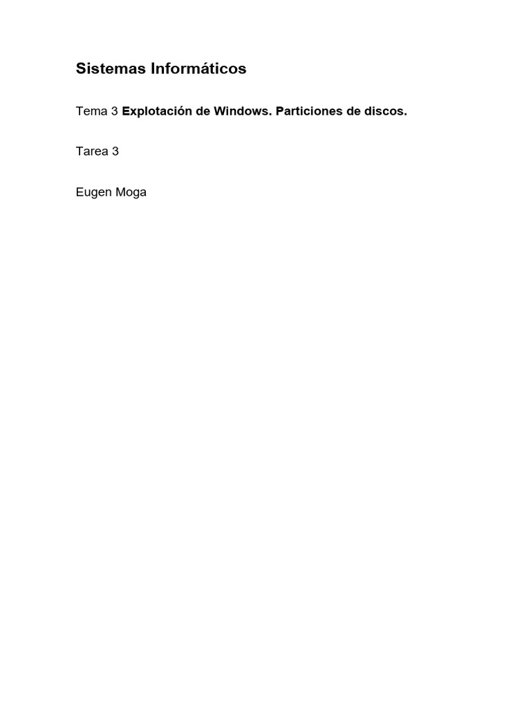 SI03_Tarea | PDF | Archivo de computadora | Directorio (Computación)