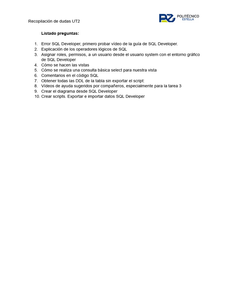 BD Tema 2 | PDF | SQL | Software