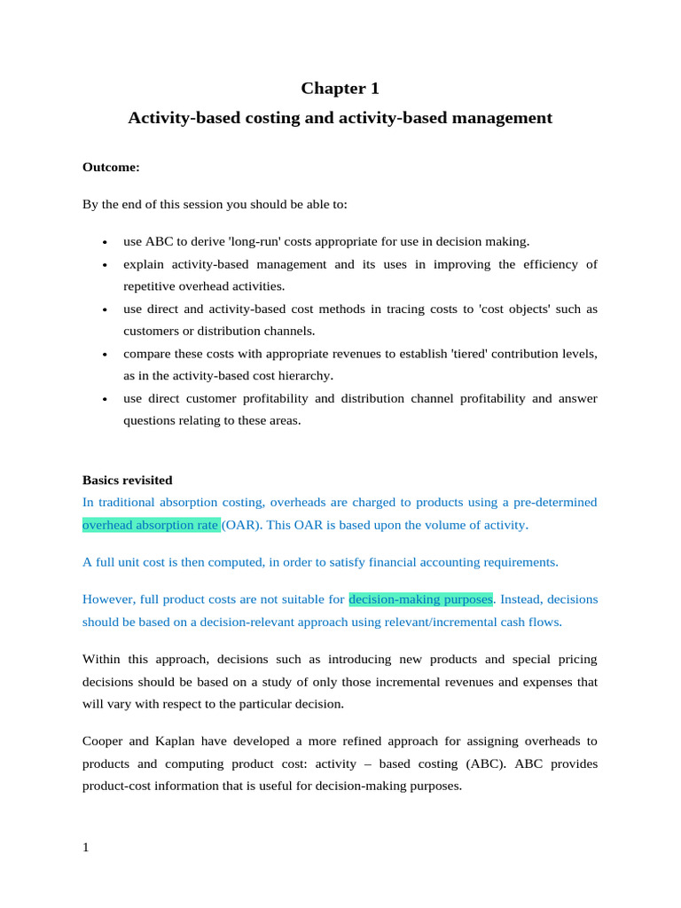 Chapter 1 | PDF | Business Economics | Economies