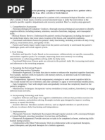 Cognitive Rehabilitation Worksheets For Stroke Patients | PDF | Memory ...