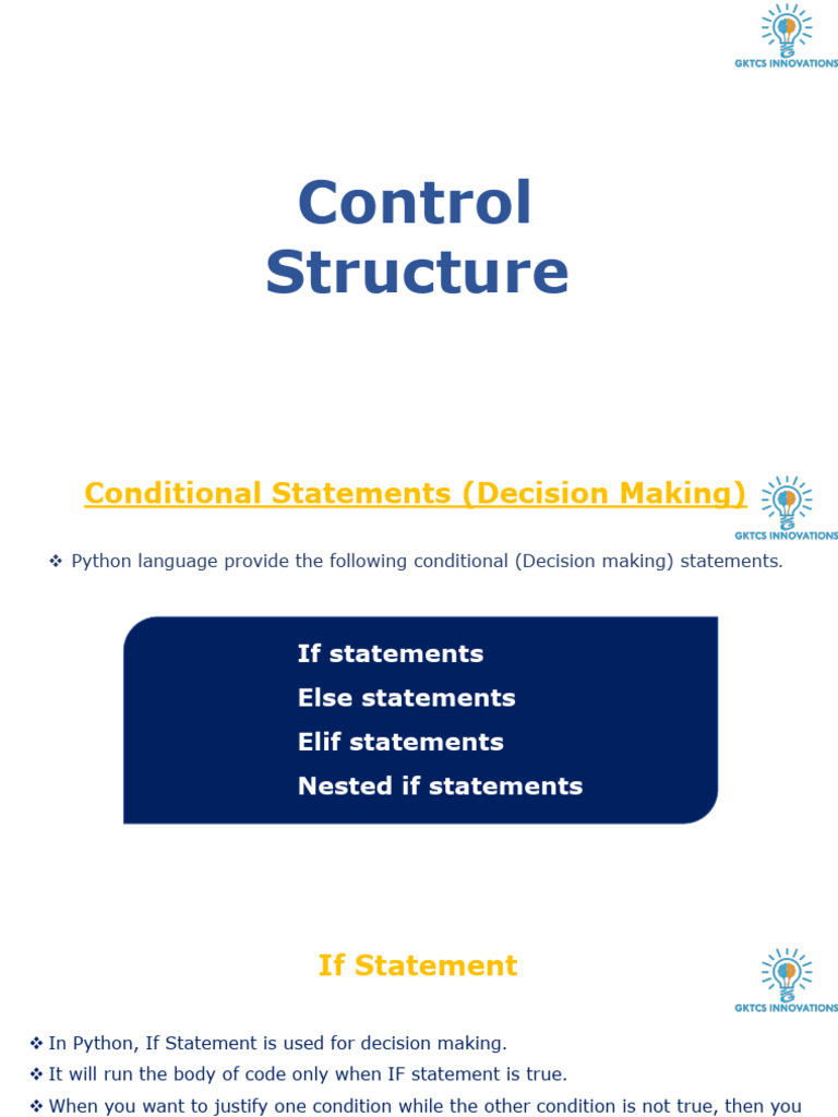 control-structure | PDF | Computer Programming | Software Engineering control-structure | PDF | Computer Programming | Software Engineering