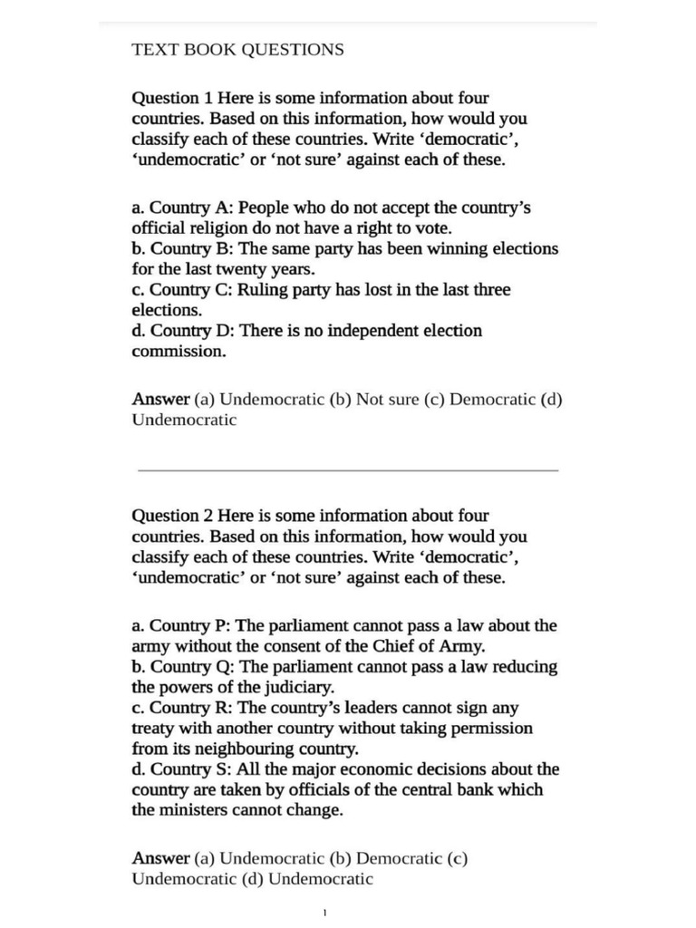 CH 1 of Civics Class 9 | PDF